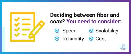 Fiber Optic vs Coaxial Cable: Key Differences Explained